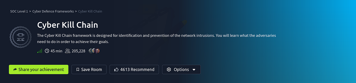 [TryHackMe] Cyber Kill Chain. Executive summary The Cyber Kill Chain ...
