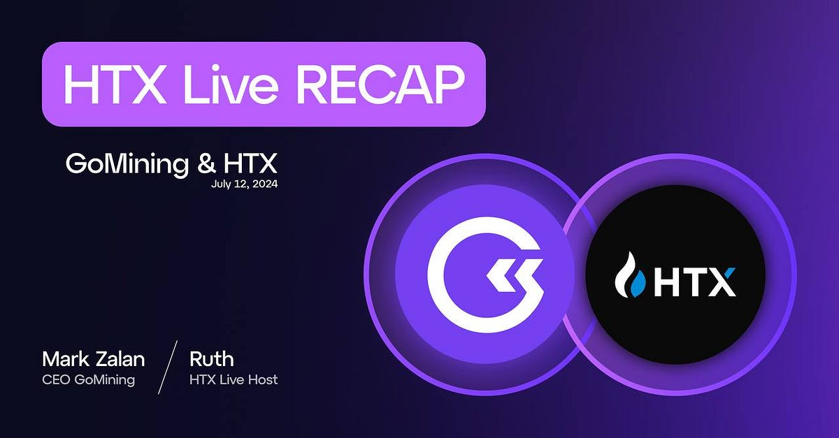 HTX Live Recap: BTC Mining Revolutionized With GoMining! | by GoMining | Medium