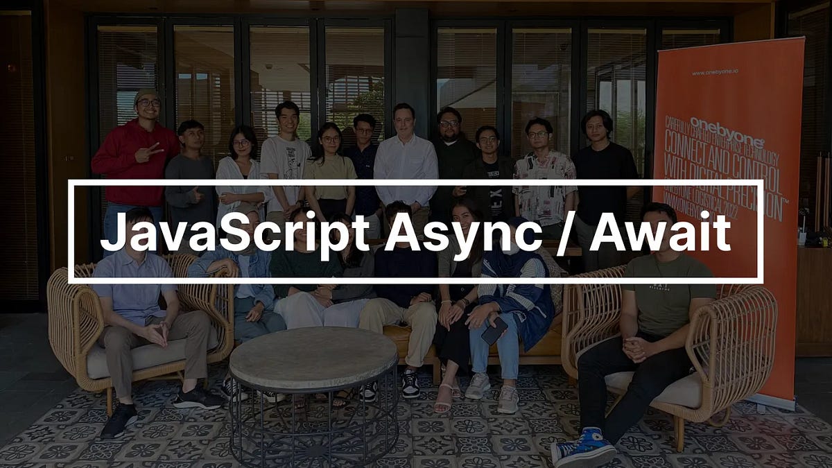 探索：JavaScript Async/Await. 使用JavaScript處理非同步程式。 | by Widyha Huang | OneByOne Logistical™ | Dec ...