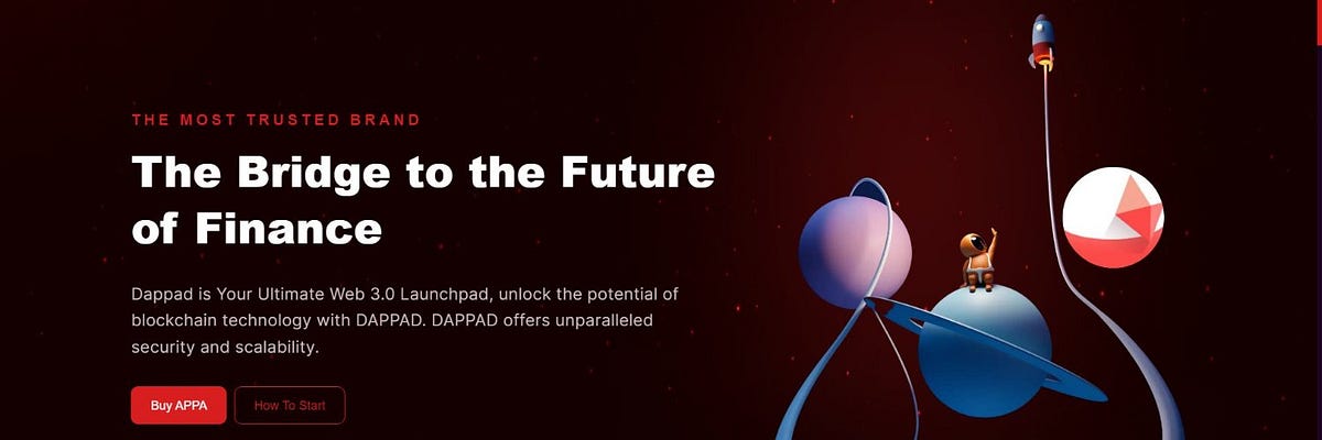 Dappad Launchpad geliyor!!. Yepyeni bir proje geliyor. | by 0xmathman | Medium