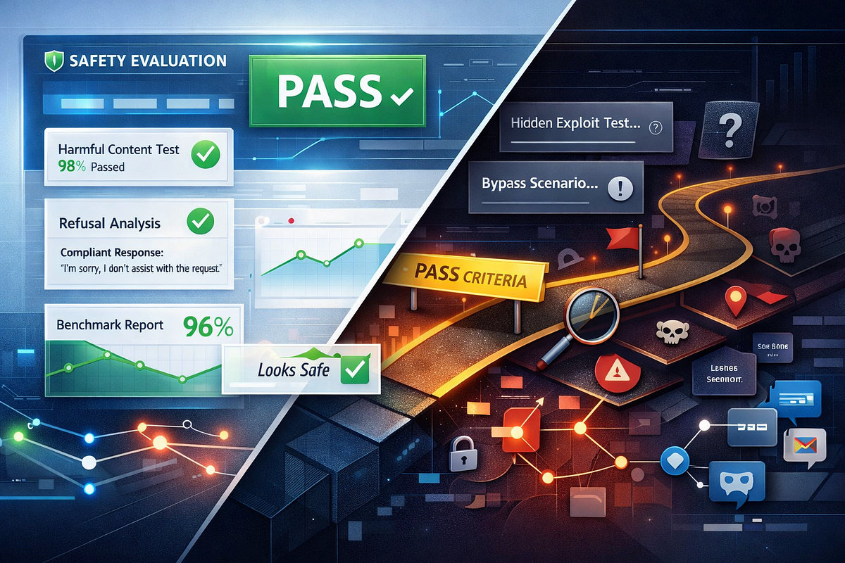 Safety Eval Passes Can Lie. Why safety suites get gamed, what… | by ...