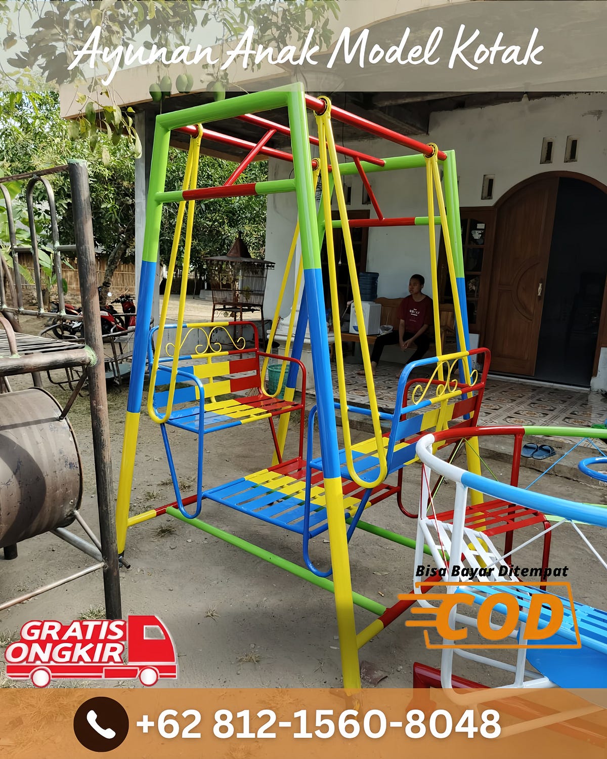 WA +62 812–1560–8048 Cek Harga Ayunan Besi Kotak Dan Mainan Luar Kec Sempu Banyuwangi | by ...