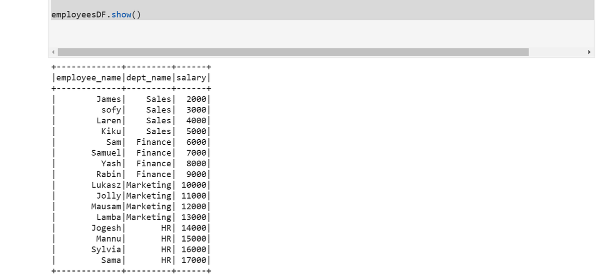 Finding Nth Lowest Salary per Department using py-spark | by Sanjit ...