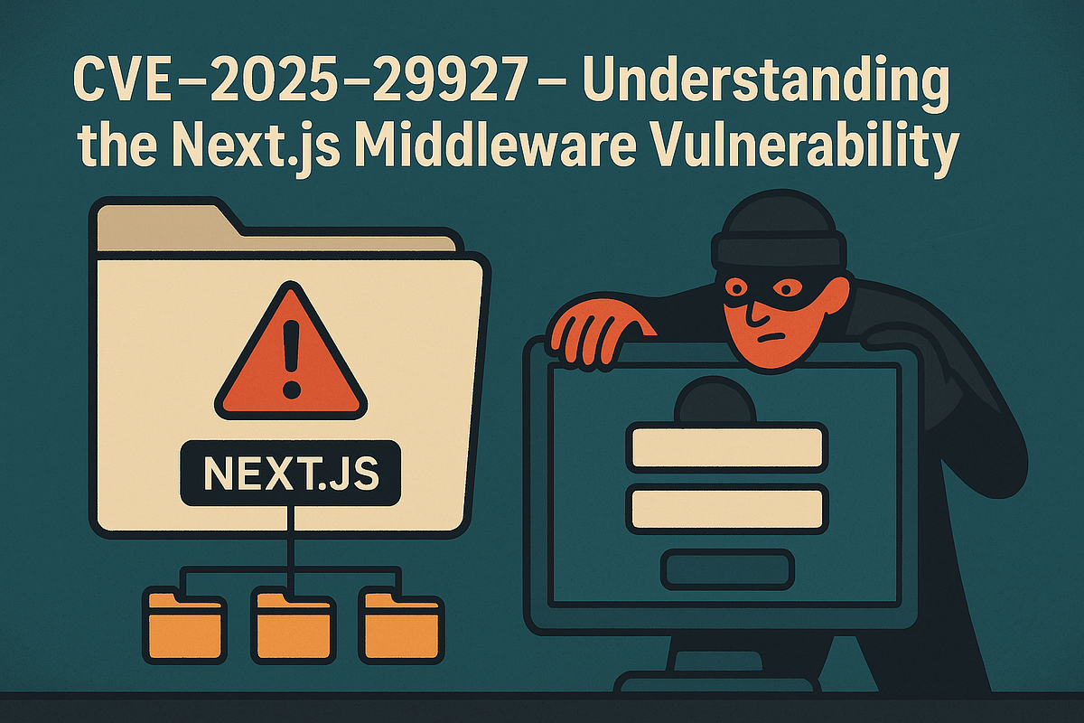 CVE-2025–29927 A Deep Dive into the Alarming Next.js Middleware Vulnerability | by Vivek Sharma ...