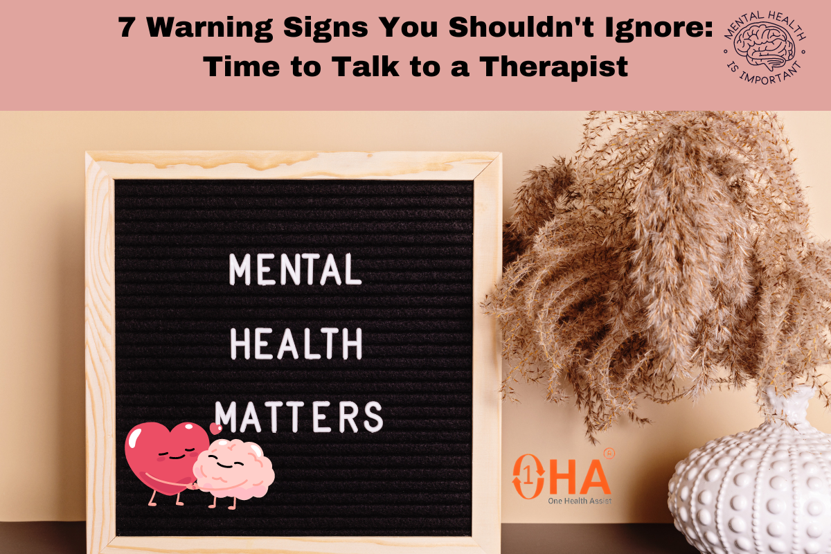 7 Warning Signs You Shouldn’t Ignore: Time to Talk to a Therapist | by ...