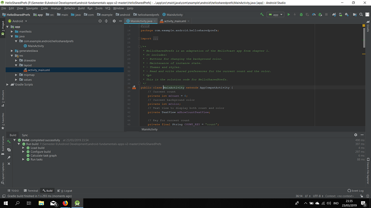 Android fundamentals 09.1: Shared preferences | by syihan yamani | Medium