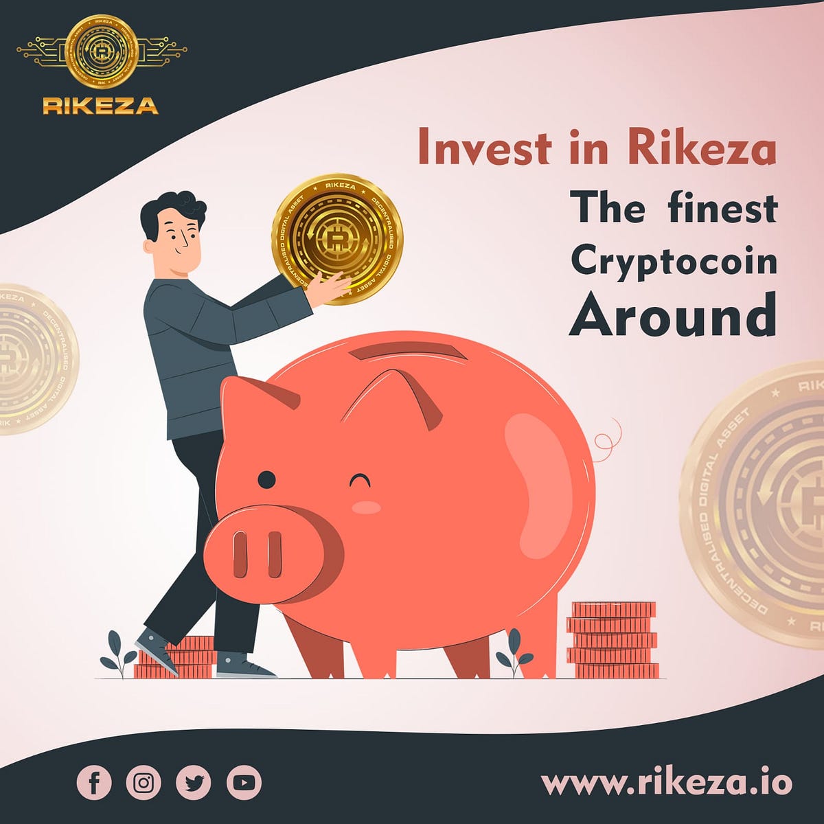 Invest In The Finest Crypto Coin Around - Rikeza - Blockchain - Medium