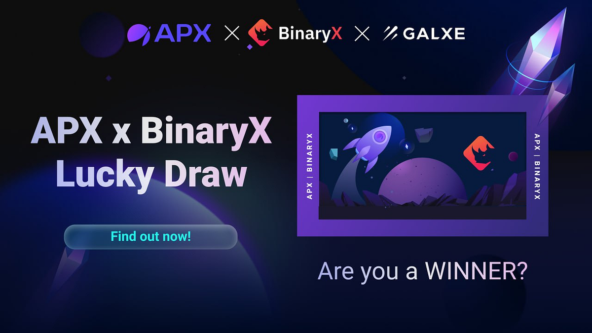 APX Finance x BinaryX $1,000 Lucky Draw Winners List | by APX | APX ...