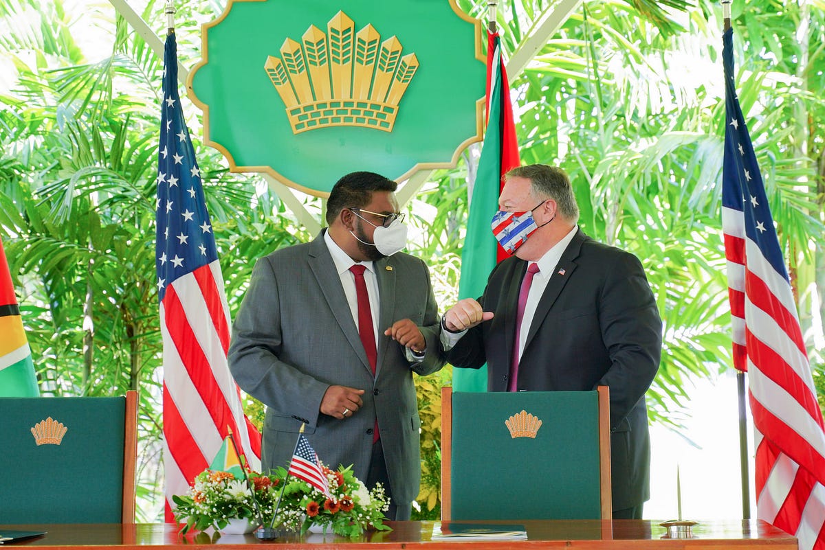 Warning Signs: Mike Pompeo Goes to Guyana | by Ryan Cecil Jobson ...