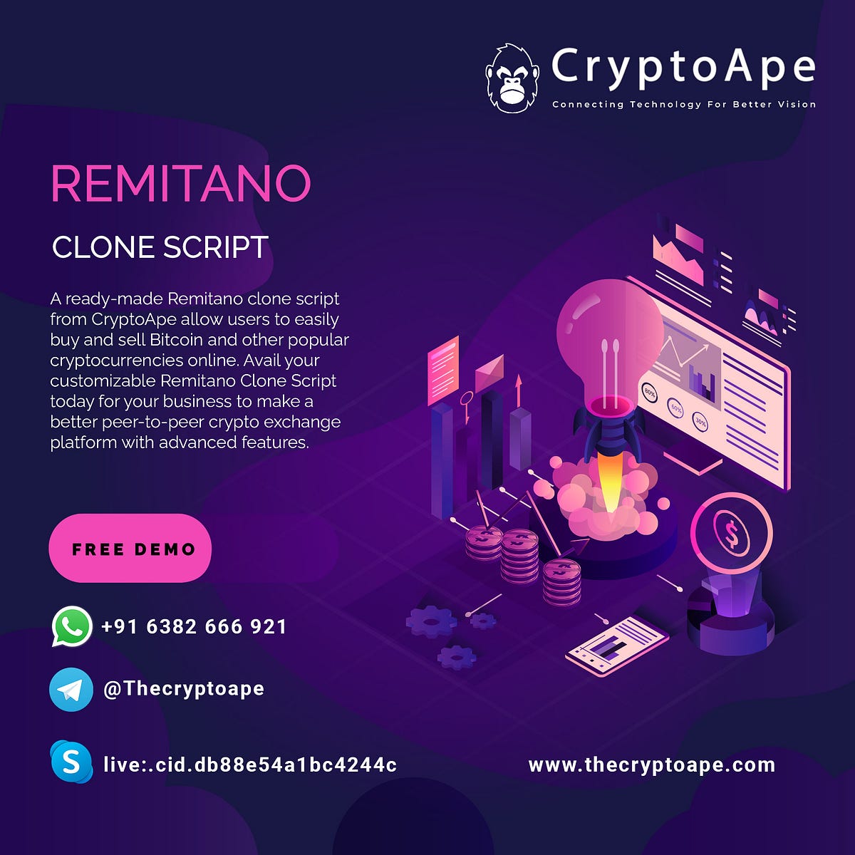How to Setup a Remitano Clone Script from Scratch | by Crypto Ape | Medium