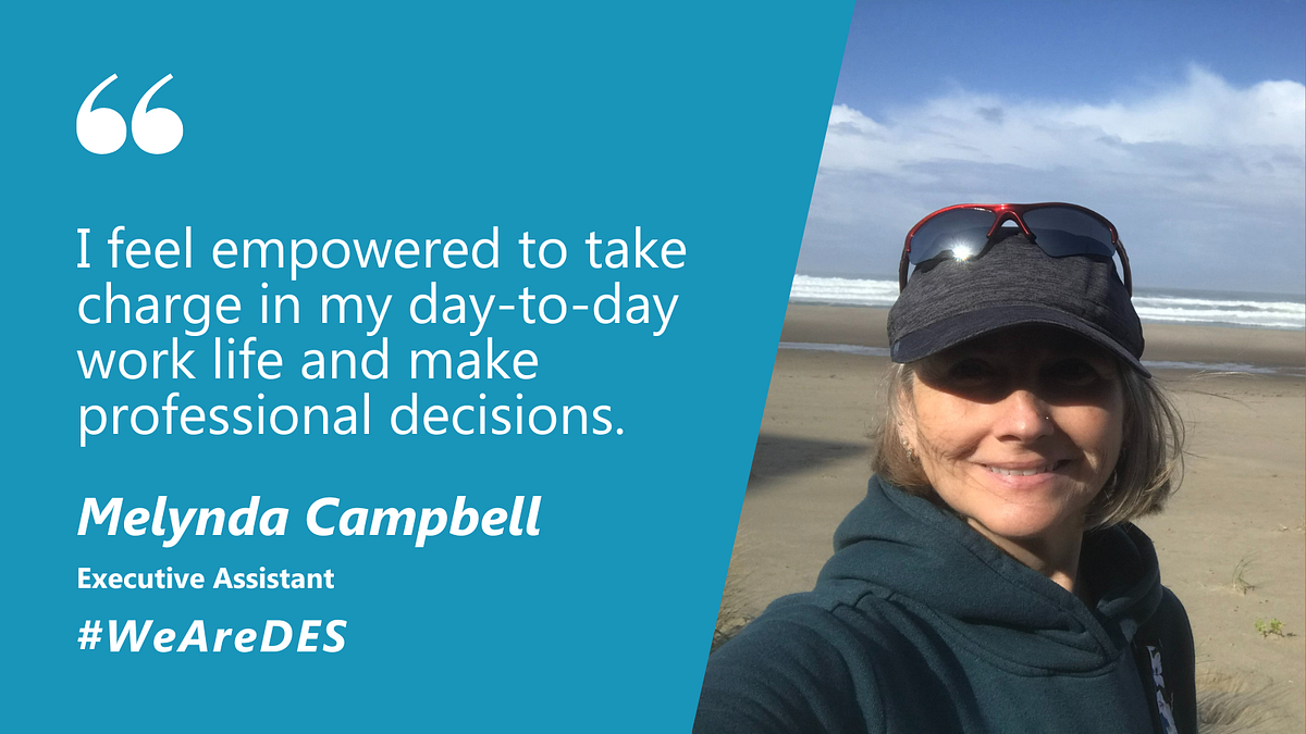 We Are DES: Meet Melynda Campbell | by WaStateDES | WaStateDES | Medium