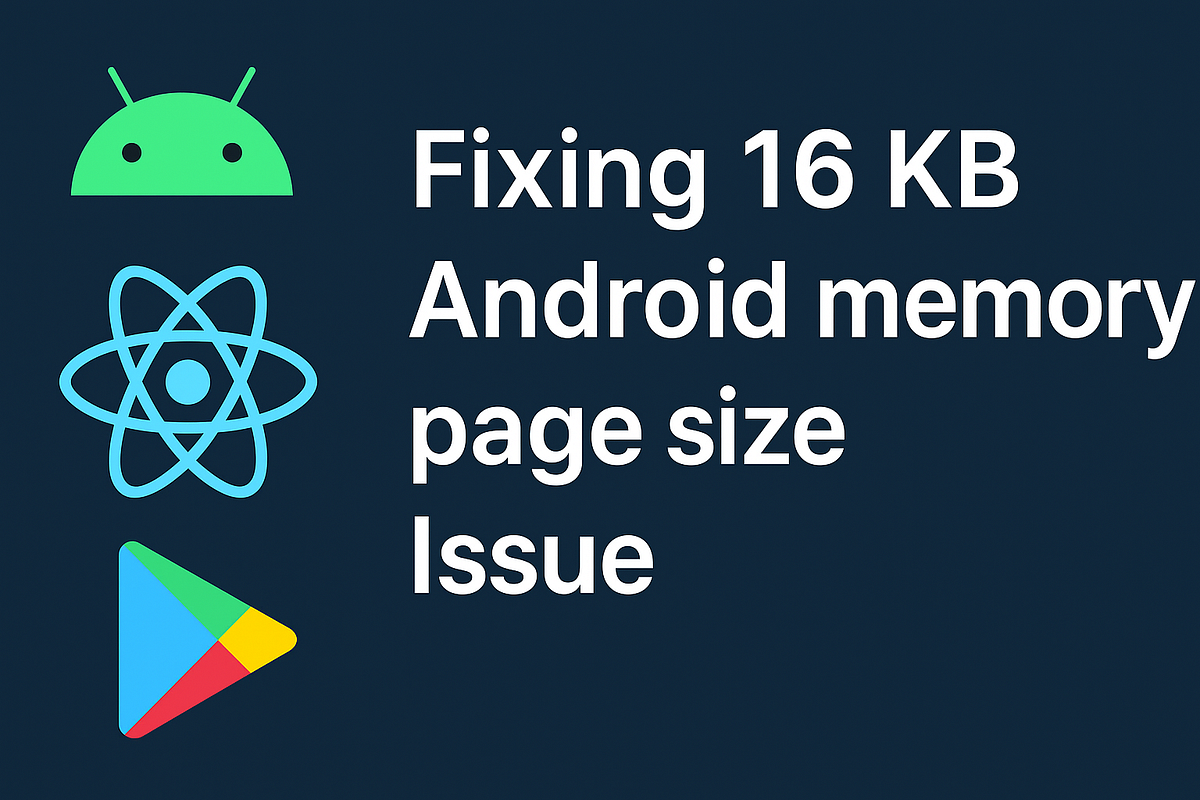 Android 15 — Fixing 16 KB Memory Page Size Issue in a React Native App | by Shanavas Shaji | Aug ...