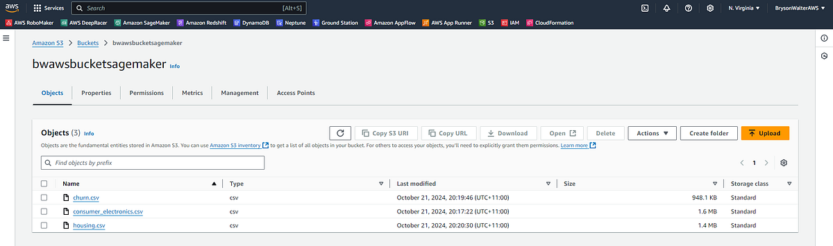 Amazon Web Services (AWS) — SageMaker Proof of Concept (POC) | by ...