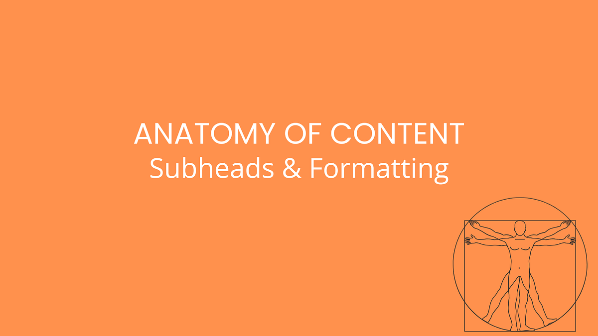 Subheads & Structure: From Order to Understanding | by Jen Dennis ...
