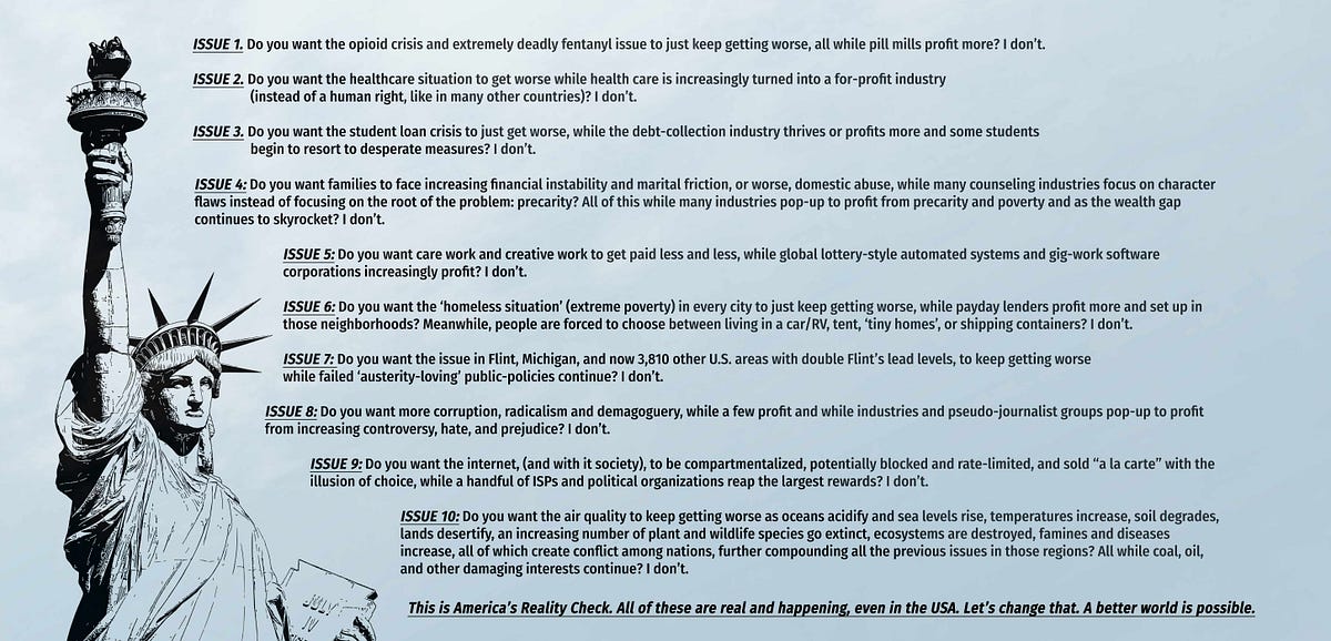 America‘s Reality Check. If you are aware of many big issues and… | by ...