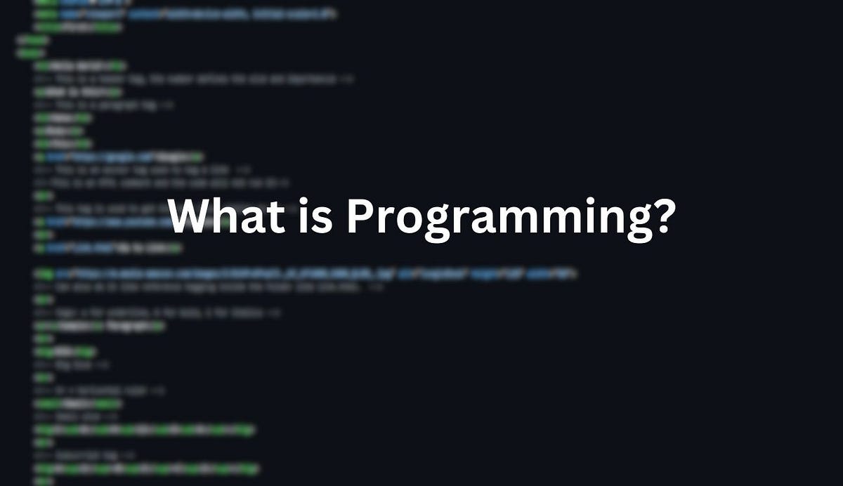 Getting started with Python Programming | by Akarshan Nirwan | Mar ...