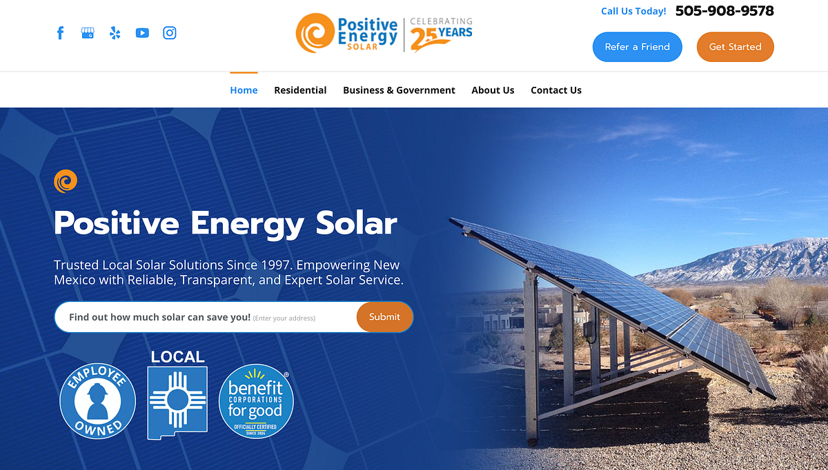 Positive Energy Solar Review - Services, Pricing, Pros & Cons | Medium
