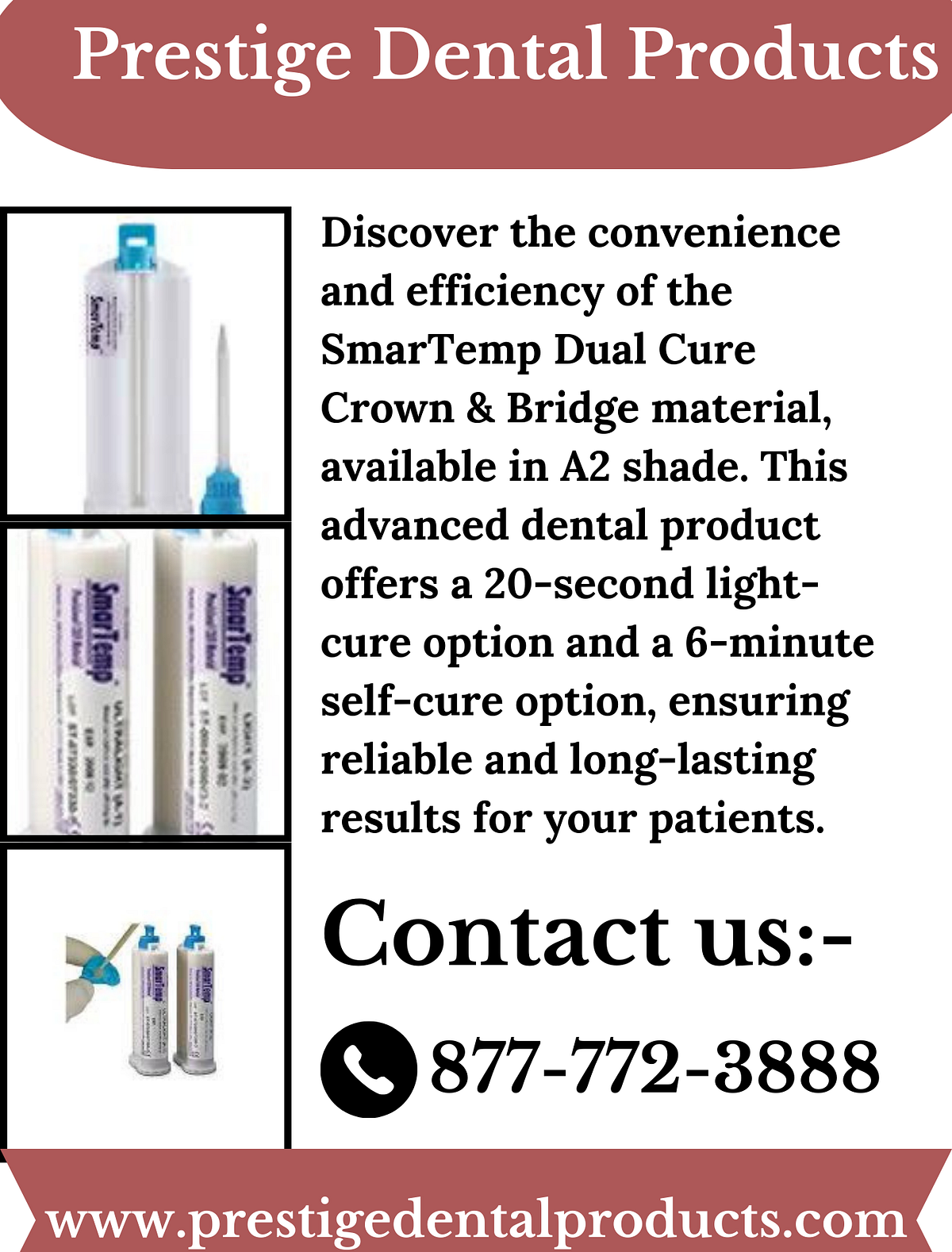Achieve Superior Results with SmarTemp Dual Cure Crown & Bridge ...