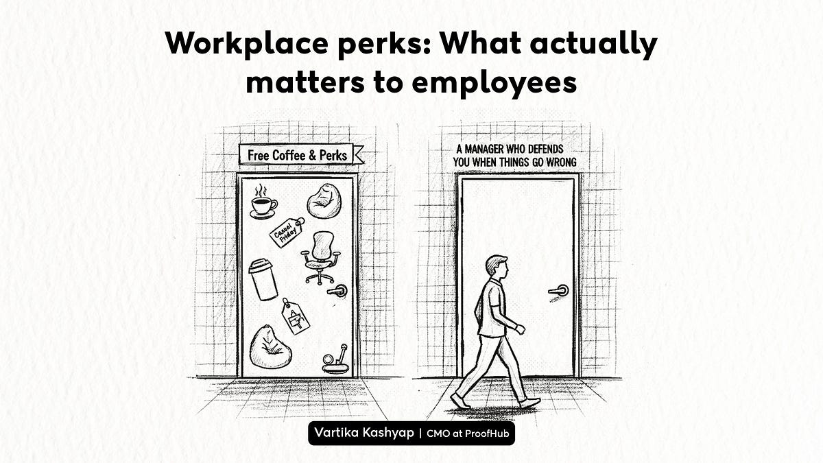 Workplace perks: What actually matters to employees | by Vartika ...