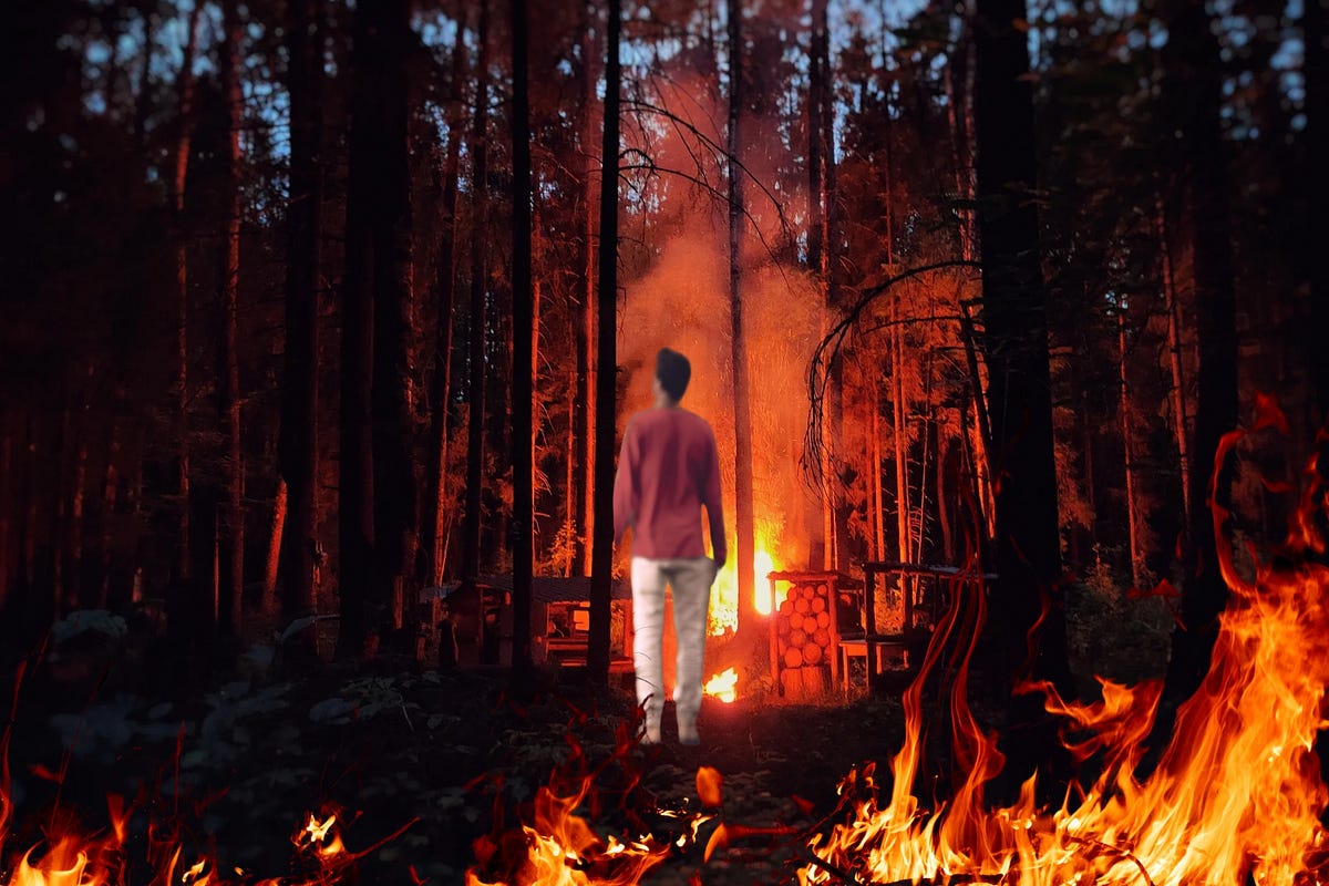 Burning out. Suffocating on your own fire | by Yanina Scodeller | A ...