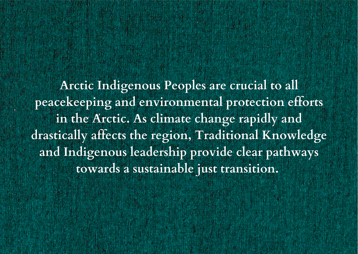 Environmental Peacebuilding in the Arctic: Reinforcing Indigenous ...