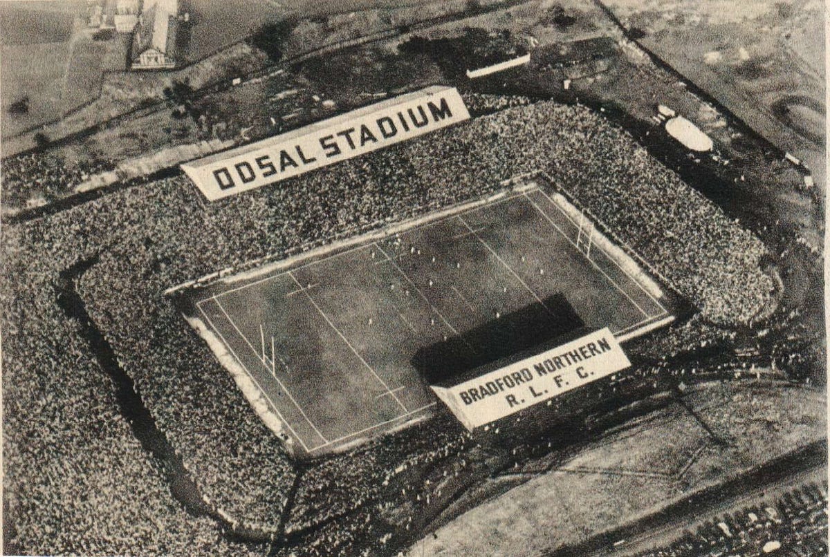 My 50 Year Love Affair With Odsal Stadium | by Paul Walker | PRESS BOX ...