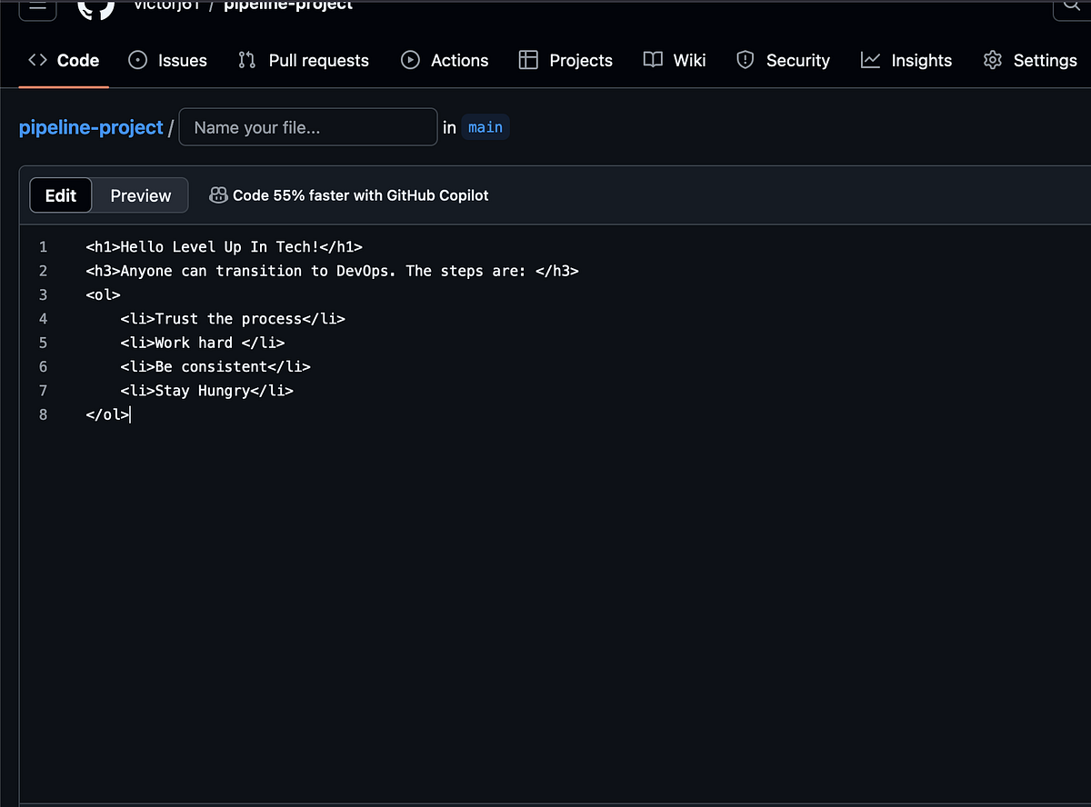 Creating a CI/CD Pipeline Using GitHub & AWS CodePipeline | by Victor Jackson | Oct, 2024 | Medium