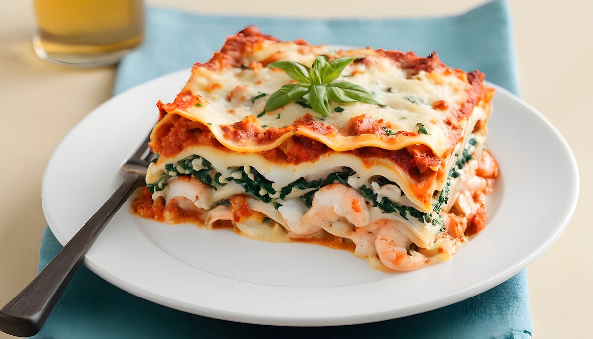 Venetian-Inspired Seafood Lasagna | by Bulut Yaman | Medium