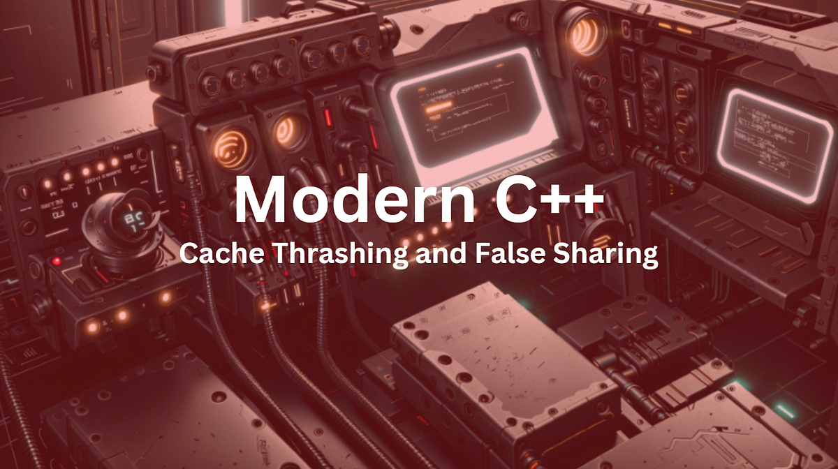 Cache Pitfalls in C++: Thrashing and False Sharing Explained simply | by Siddhesh Rane | Medium