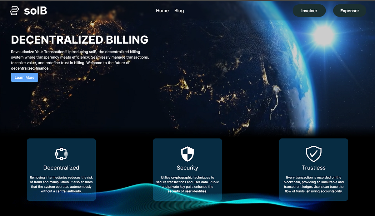 Project solB: Future of Decentralized and Blockchain Billing | by Dipak ...