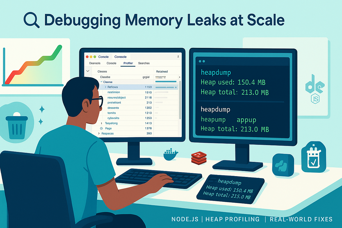 Memory Leaks in Node.js at Scale: How I Found and Fixed the Culprits | by Hash Block | Medium
