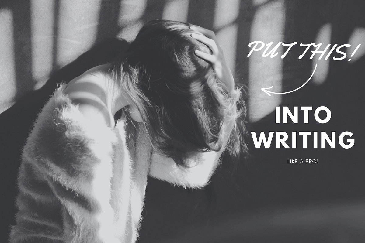 Crafting Emotion: Tips for Writing Guilt. | by Kaylee Writes | Bouncin ...