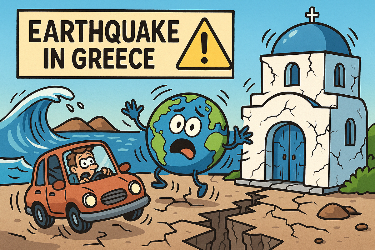Greek Gods Playing Jenga Again: Crete Hit by 6.0 Earthquake While ...