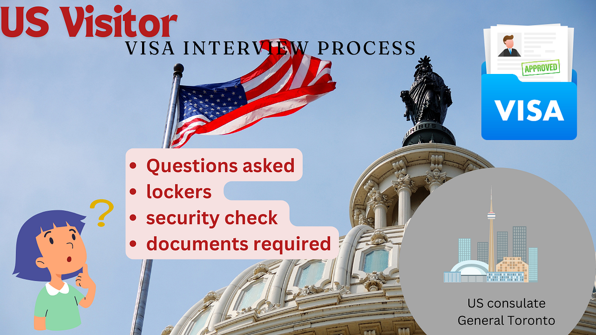 US Visitor Visa Interview process:Step by Step | by Raviteja Mureboina ...
