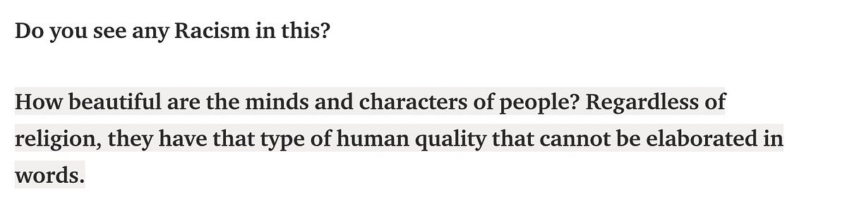 We as human beings must move with all walks of society regardless of ...