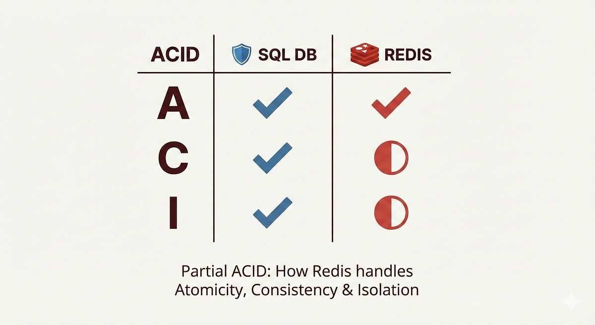 Partial ACID: How Redis handles Atomicity, Consistency & Isolation | by ...