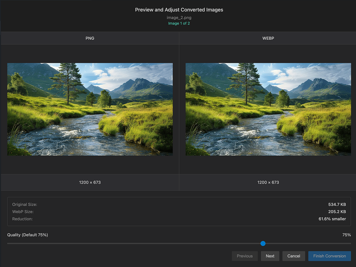 WebP4VSCode: Easy WebP Conversion in Visual Studio Code | by heri ...