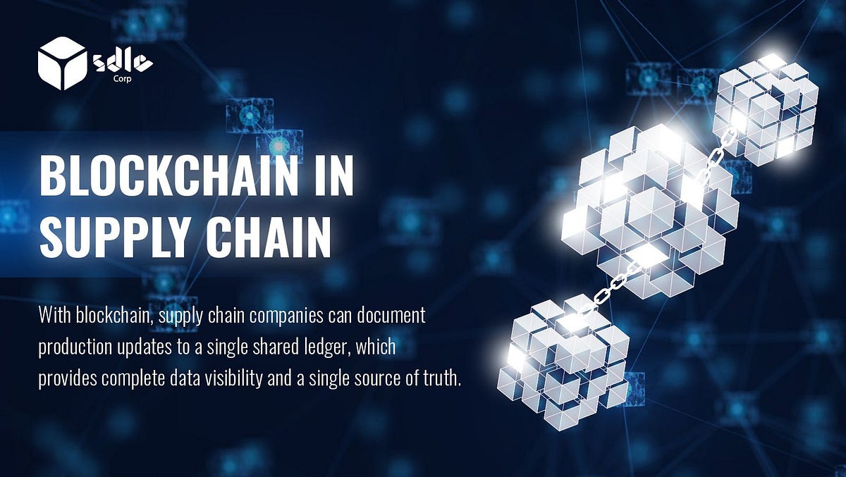 Blockchain in Supply Chain | Track and Trace with Blockchain Technology | by SDLC CORP | Medium