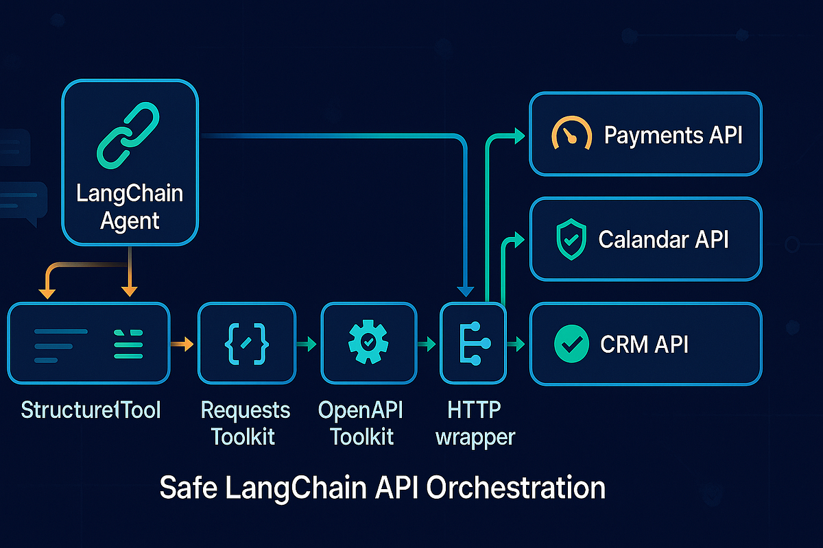 10 LangChain Tools to Safely Orchestrate External APIs | by Praxen | Dec, 2025 | Medium