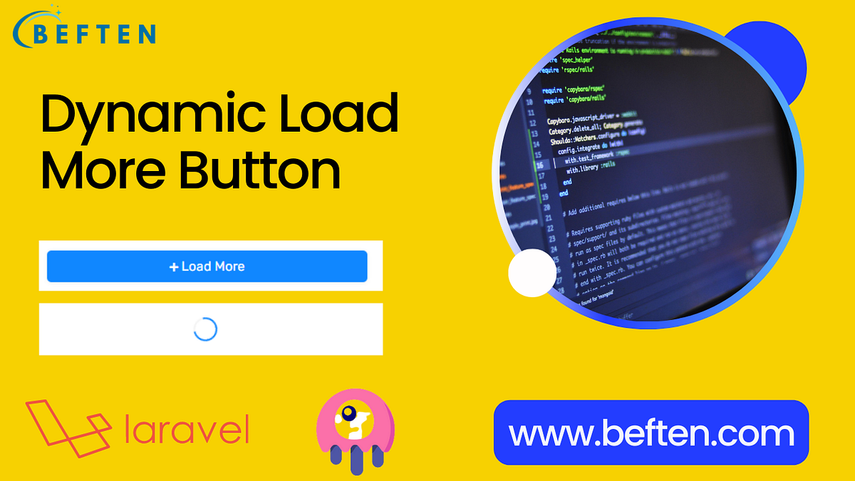 How to make load more button in Laravel 9 and livewire | by Beften | Medium
