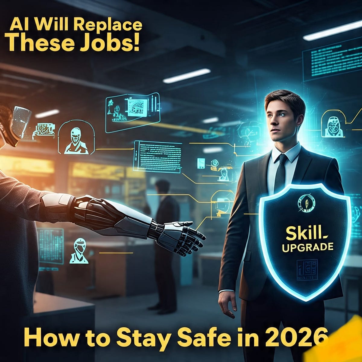 🚀 “5 AI Tools That Could Replace Jobs by 2026 — And How to Protect Yourself” | by FutureLens ...