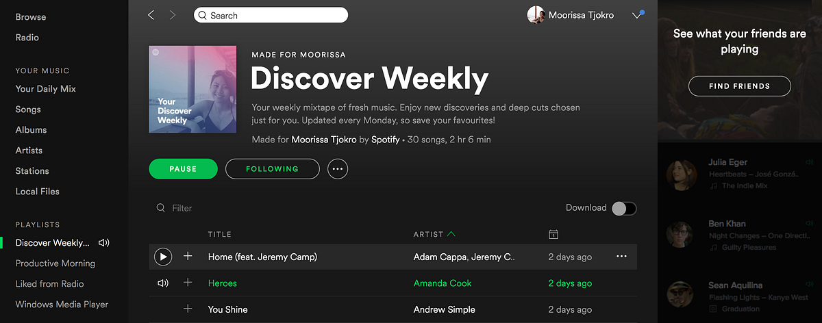 Building Spotify’s “Discover Weekly” with Spark | by Moorissa Tjokro | TDS Archive | Medium