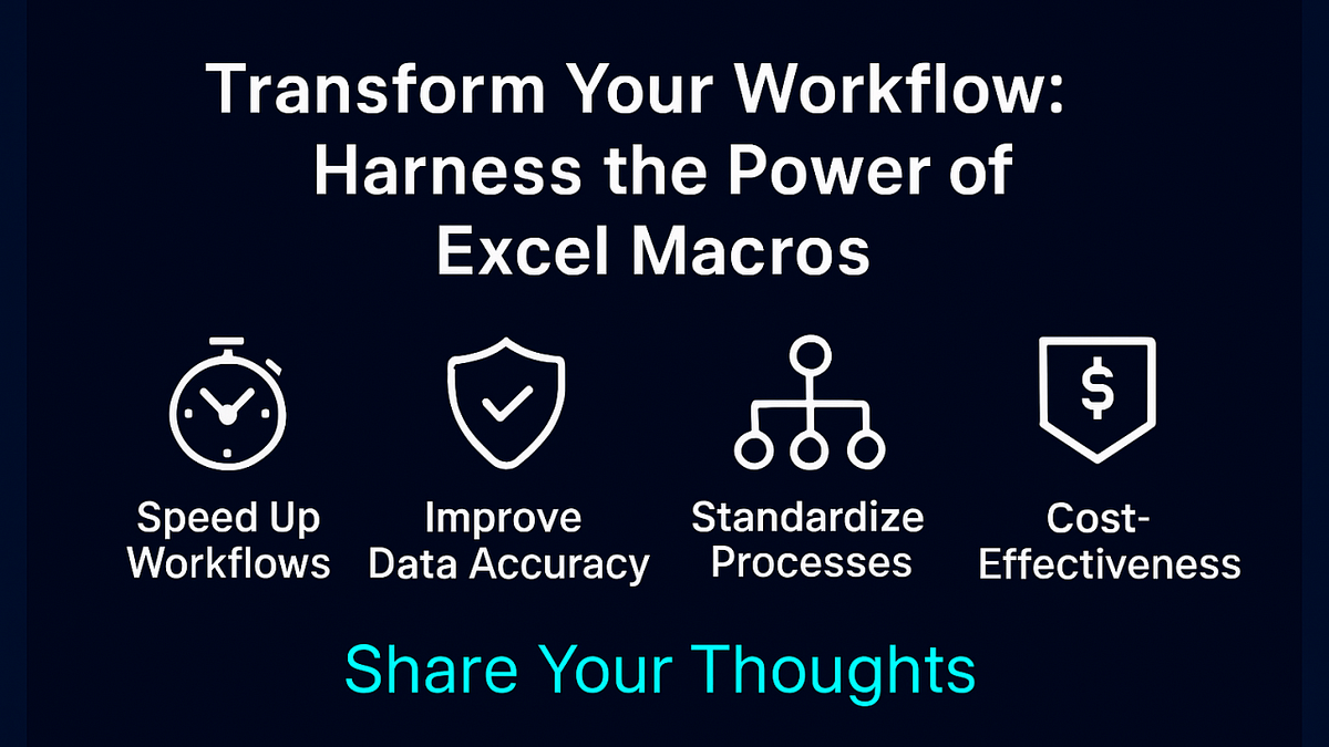 How to Improve Your Workflow with Microsoft Excel | by Loyeyew | Jul ...
