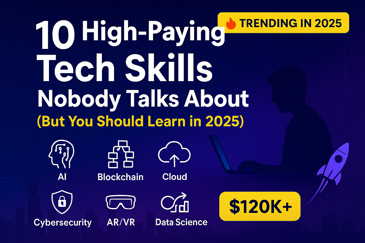 10 High-Paying Tech Skills Nobody Talks About (But You Should Learn in 2025) | by Shikha ...