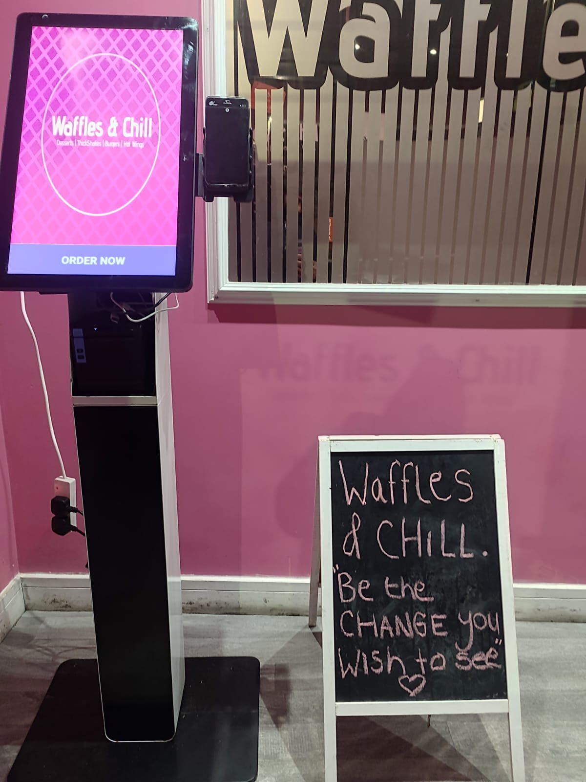 Waffles & Chill is taking their ordering game to the next level with a ...