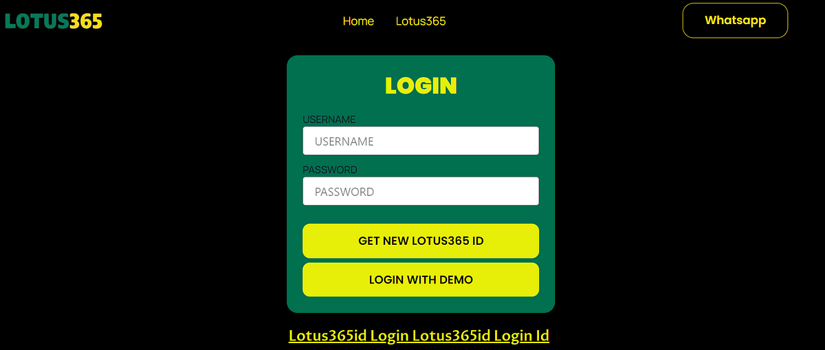 Exploring the Lotus365 Casino Gaming Website | by Gaming Lotus | Jul ...