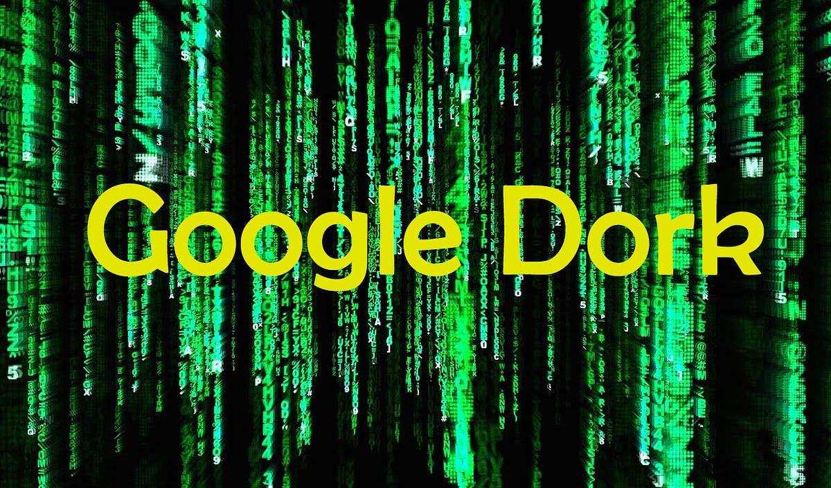 “Google Dork” : A Way of Hacking. Google Dork is an age-old technique ...