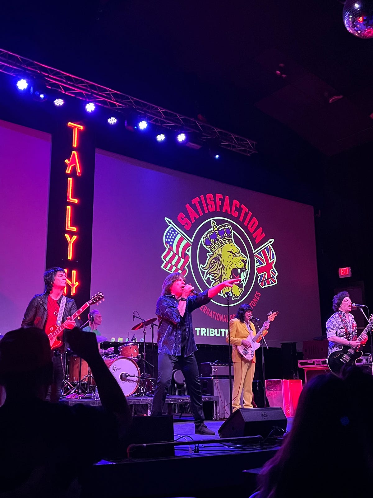 Satisfaction — The International Rolling Stones Tribute Band At Tally ...