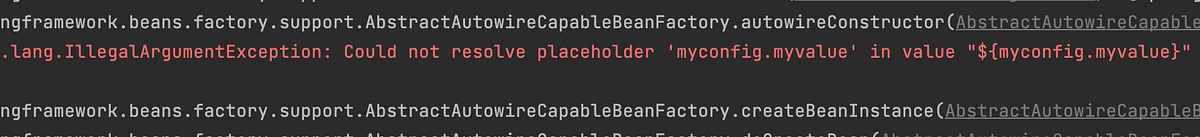 Spring Boot: YAML List property 주입 시 Could not resolve placeholder 에러 ...