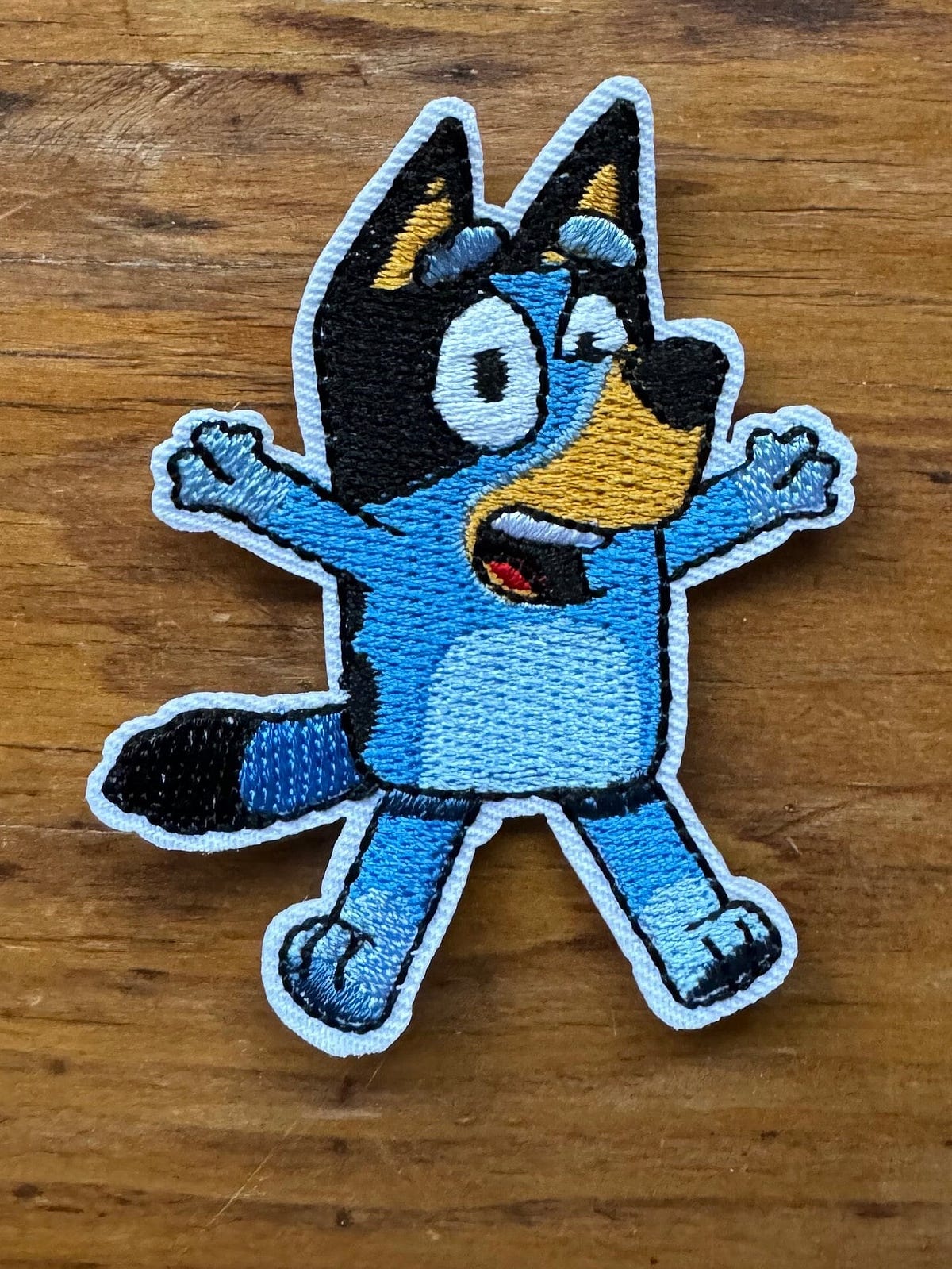 Bluey Inspired Disney Embroidered Iron On Patch | by Doyle Gross | Medium